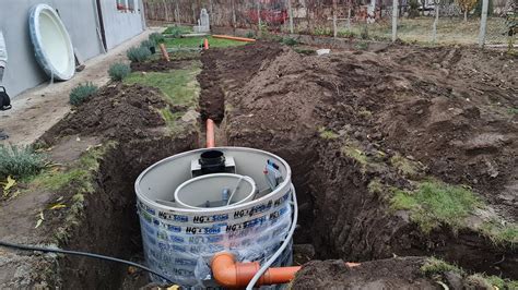 Биологична пречиствателна станция за къща Bio Cleaner монтаж на Bc 4 в гр Плевен с