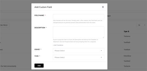 Content Custom Fields Suitedash Help Documentation