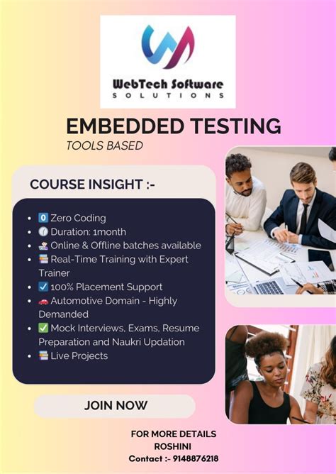 Roshini Webtech On Linkedin Testingjobs Testingengineer