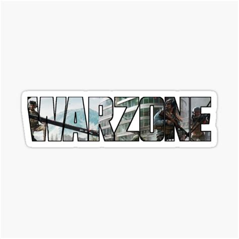 Warzone Stickers Redbubble