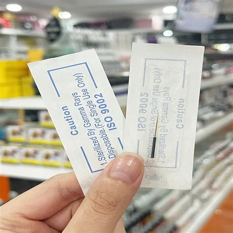 Microneedles For Touching Eyebrows Lips And Eyelids For Engraving And