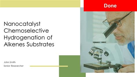 Nanocatalyst Chemoselective Hydrogenation Of Alkenes Substrates PPT Structure ACP PPT PowerPoint