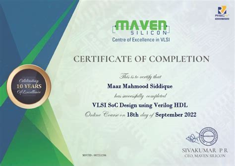 Maaz Mahmood On Linkedin Vlsi Digitaldesign Soc Verilog