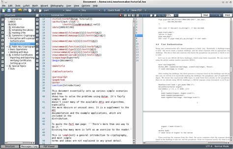 SOURCES LIST Texmaker Leditor LaTeX