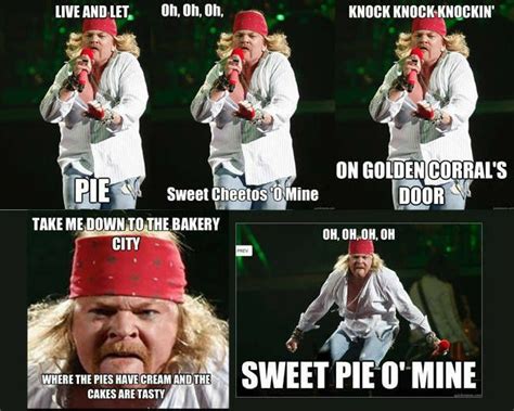 Axl Rose Axl Rose Rosé Memes Good Omens Book