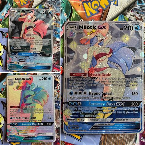 Custom Pokewaifu Milotic Gx Etsy
