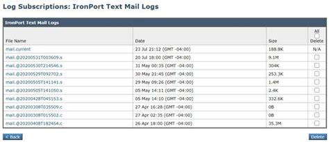 Download Logs From The GUI Of Your CES ESA And CMD Cisco