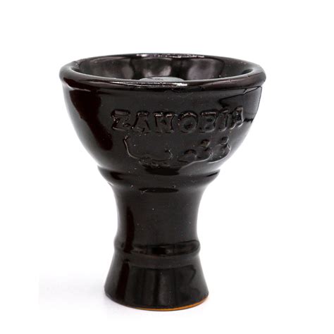 Zanobia Exclusive Shisha Head Black Zanobia International Hq