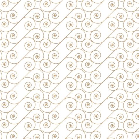 Premium Vector Spring Spiral Pattern E