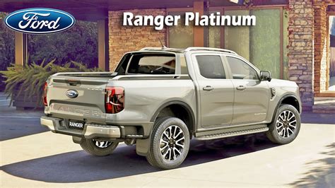 2023 Ford Ranger Platinum Interior And Exterior Details Youtube
