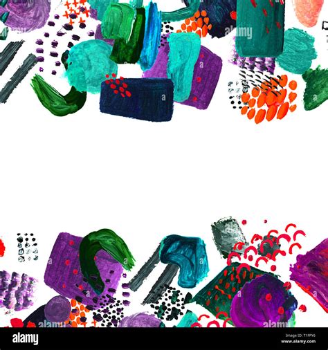 Hand Drawn Border And Place For Your Text Stock Photo Alamy