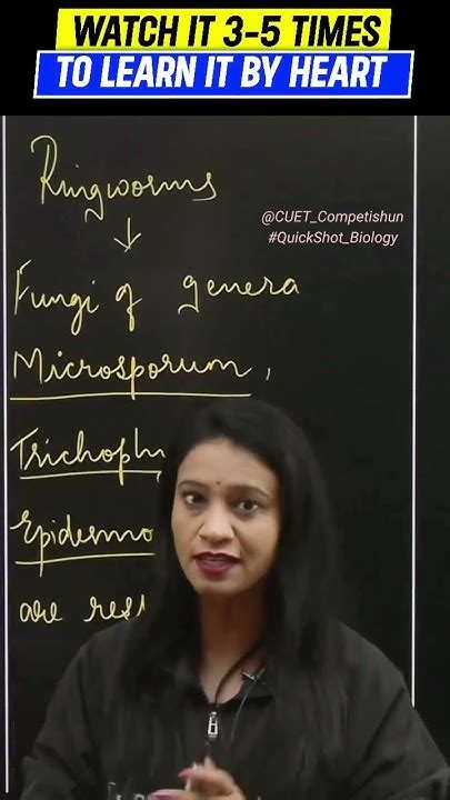 What Are The Ringworms With Quickshot Biology Shorts Cuet Biology