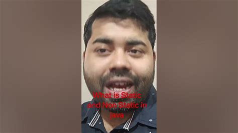 Static Vs Non Static In Java Youtube