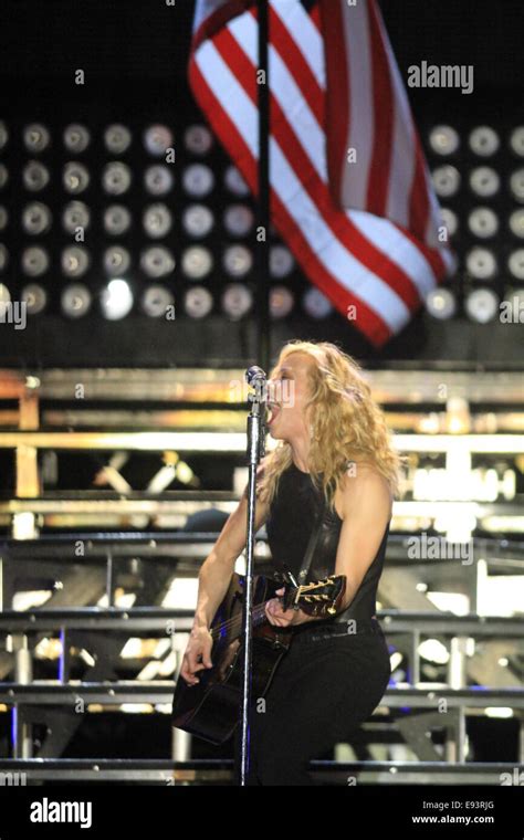 The Band Perry Performing Live On Stage At Country Thunder Featuring