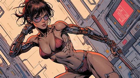 Sexy Cyborg By Fincrew On Deviantart