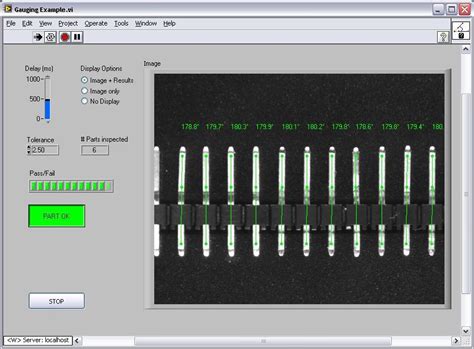 Labview Machine Vision