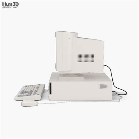 오래된 컴퓨터 3d 모델 전자 기기 On Hum3d