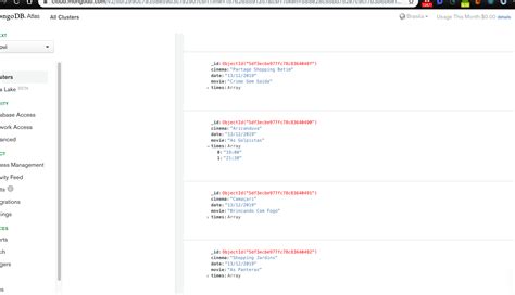 Webscraping Movie Sessions In Python Using Scrapy And Pymongo By