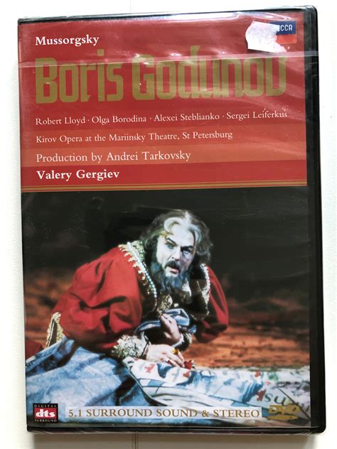 Mussorgsky Boris Godunov Actors Robert Lloyd Olga Borodina Directors Andrei Tarkovsky