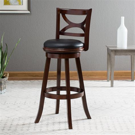 Boraam Florence 34 In Extra Tall Swivel Bar Stool From