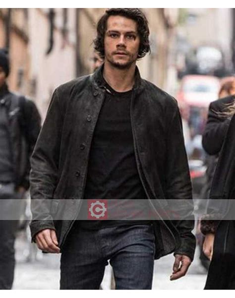 American Assassin Dylan O Brien Mitch Rapp Leather Jacket