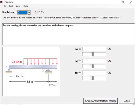 solved Х chapter 5 file edit view help problem 9 of 13 do