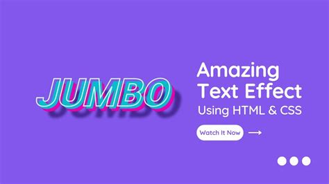 Create An Amazing Text Effect On Hover Using Html And Css Youtube