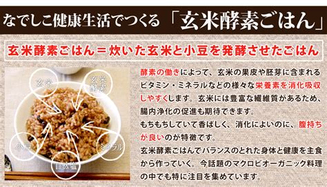 発芽玄米でつくる酵素玄米と普通の酵素玄米はどう違うの なでしこ健康生活 公式ファンサイト発芽した ての玄米が自動で美味しく