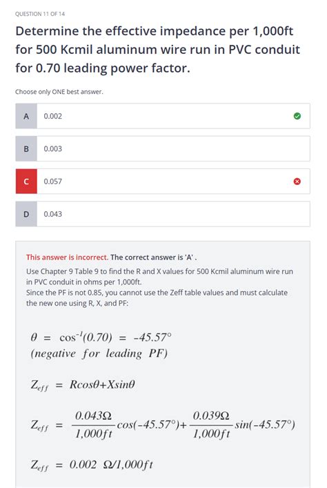 How To Use Nec Chapter 9 Table 9 Impedance Table Electrical Pe Review