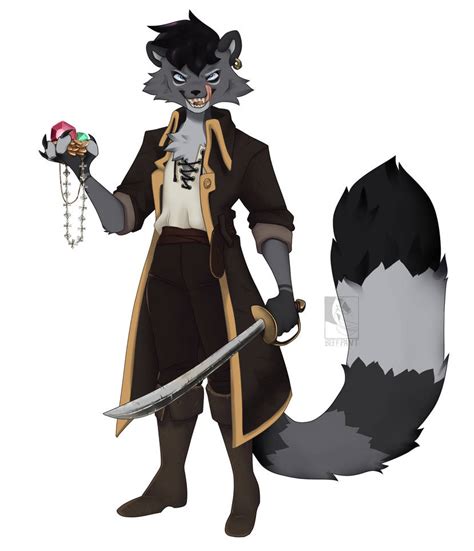 Pirate Raccoon [commission] By Beefpant On Deviantart
