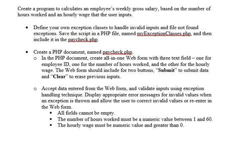 create a program to calculates an employee s weekly