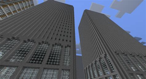 Twin Towers Minecraft Map