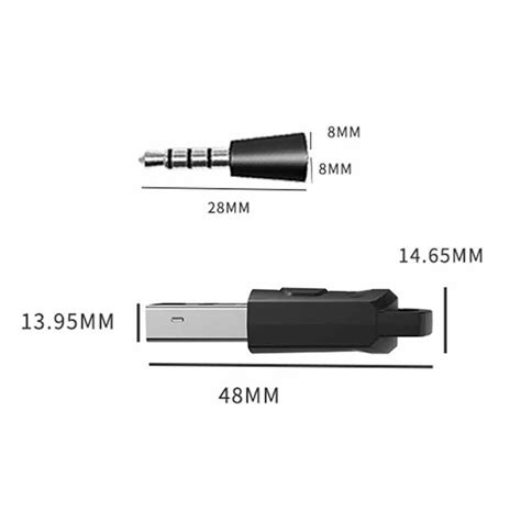 Ps5 Ps4 Pc Bluetooth Transmitter Wireless Receiver Wireless Audio Headphone Adapter Transceiver