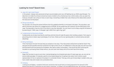 Adding Search To A Hugo Site With Lunr And Gulp