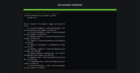 Edge Test Node Codesandbox