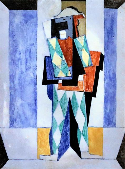 Img 6558 Pablo Picasso 1881 1973 Arlequin Harlequin 1917… Flickr