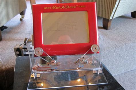 Arduino Etch A Sketch Clock A Timekeeping Masterpiece
