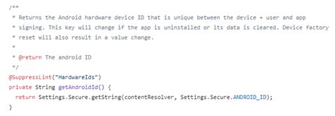 Api To Get The Unique Device Id · Issue 326 · Flutterflutter · Github