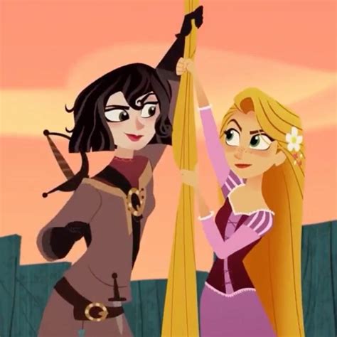 Cassandra X Rapunzel Icon Tangled The Series Rapunzel Cassandra Tangled Tangled
