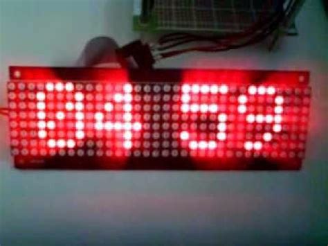 Modulo Display Matriz De Led 8x32 Com Chip Max7219