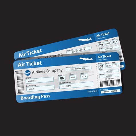 Pattern Boarding Pass Stock Illustrations 907 Pattern Boarding Pass