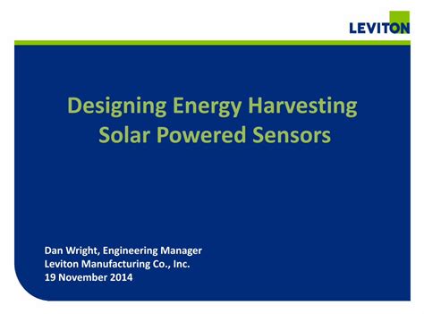 Pdf Designing Energy Harvesting Solar Powered Sensors Dokumen Tips