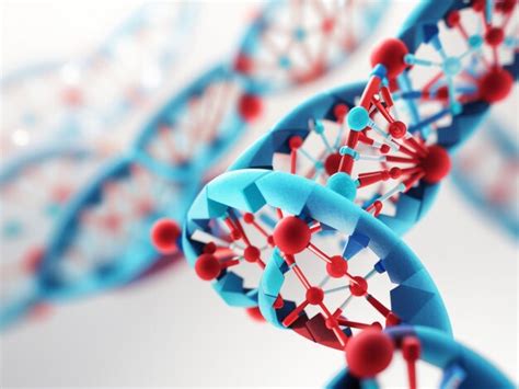 Premium Photo Science Template Dna Molecules Background Exploring Genetic Structures