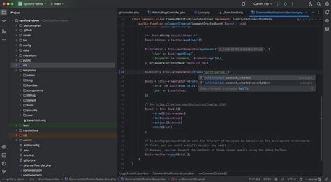 Phpstorm The Ide For Symfony Framework