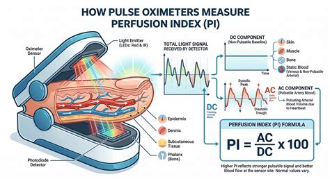 Perfusion Index Pi On A Pulse Oximeter What It Means Normal Ranges
