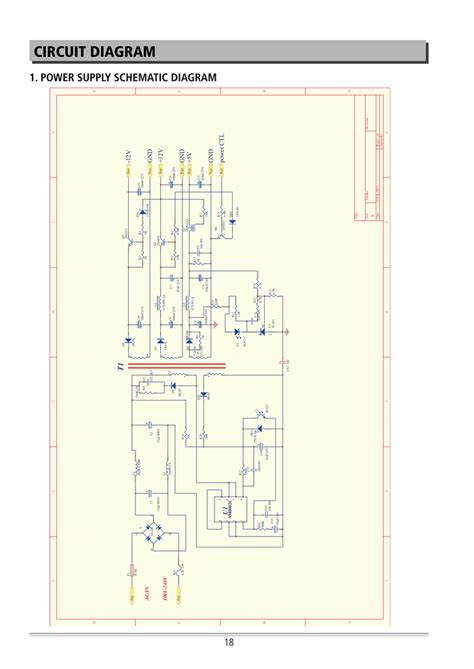 Psu Schematic Wiring Diagram