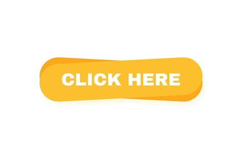 Premium Vector Click Here Button Geometric Flat Label Modern Flat Style Vector Illustration