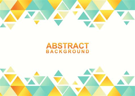 Abstract Geometric Background With Triangle Vector Art At Vecteezy