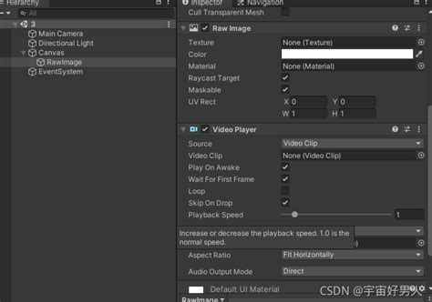 Unity 视频播放unity 播放视频 Csdn博客