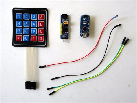 Arduino Nano I2c Matrix Keypad With Pcf8574pcf8574a Gpio And Visuino Visuino Visual